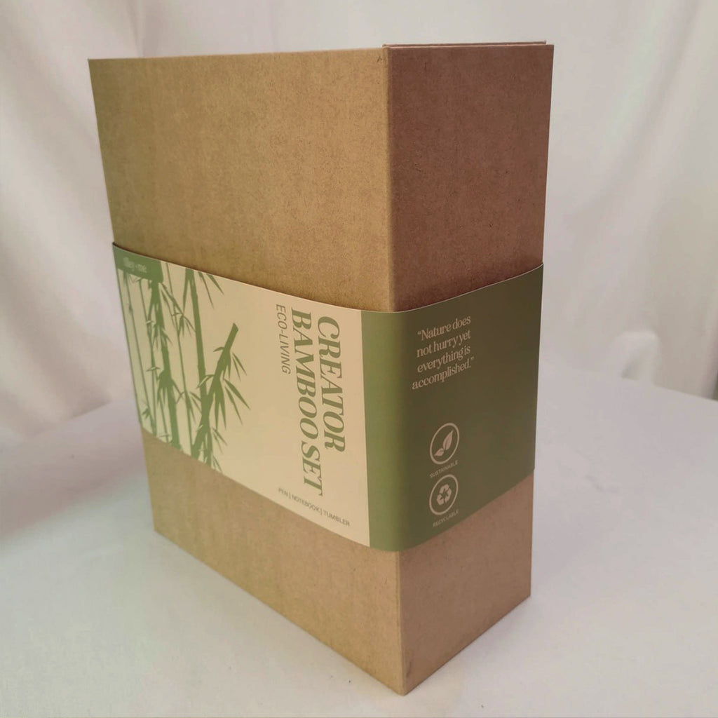Creator Workspace Bamboo Set Gift Box for Humans